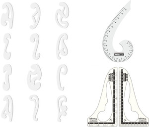 KHYATI Fashion Designing Scale/ Tailoring scale/ Tailoring curves/ Hard ...