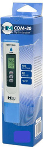 HM Digital COM-80 TDS/EC/Temp Hydrotester (TDS+Conductivity Meter ...