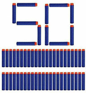 SHOPOWARE Foam Toy Bullet Dart Bullets Darts & Plastic Bullets (Blue ...