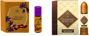 AROCHEM Kesariya Chandan Diamond Sukhad no alcohal natural perfume ...