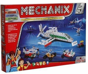 Esmi Mechanix 5 | 301 pieces | 25 Models | Age 8+ | Engineering System ...