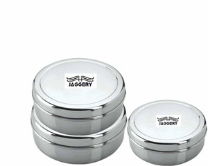JAGGERY Steel Grocery Container - 800 ml, 1100 ml, 1500 ml Price in ...