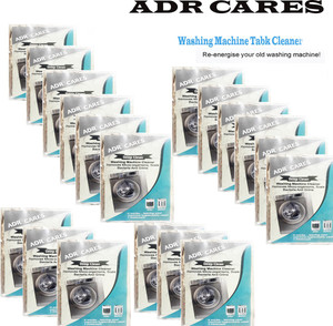 ADR CARES WASHING MACHINE TANK CLEANING POWDER PACK OF 18 = 30GM * 18 ...