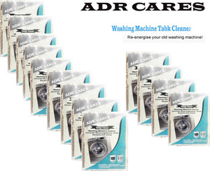 ADR CARES WASHING MACHINE TANK CLEANING POWDER PACK OF 13 = 30GM * 13 ...