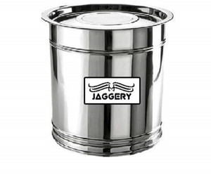 JAGGERY Steel Grocery Container - 20 L Price in India - Buy JAGGERY ...