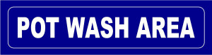 madhusigns pot wash area Emergency Sign Price in India - Buy madhusigns ...