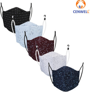 CENWELL 100% Cotton 3D Mask Exclusive Egyptian Cotton Face Mask 6 Layer ...