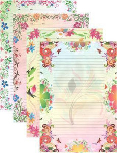 Flipkart.com | TITIRANGI One Side Ruled Designer Sheet for Kids A4 ...
