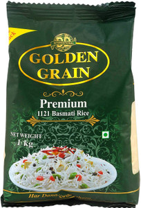 Golden Grain Premium Basmati Rice|Biryani/ Pulao Basmati Rice for Home ...