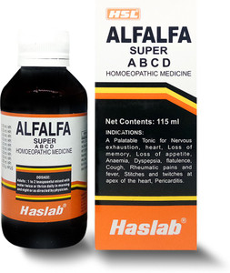 HASLAB Alfalfa Super Abcd Syrup Price in India - Buy HASLAB Alfalfa ...