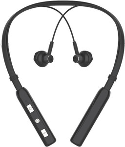 Morbi MBT-128 Platinum Neckband Bluetooth Earphone with Magnetic Buds ...