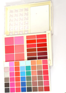 SHEFFO PROFESSIONAL MAKEUP KIT WITH 48 COLOR EYE SHADOW, 12 LIP GLOSS ...