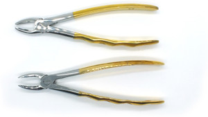 ADDLER Dental Forcep Upper Roots Lower Roots Light Weight , Easy Finger ...