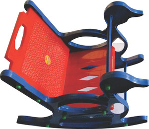 Pihu Enterprises Baby Rocking Chair with Safety Bar and Arm Rest-Red ...