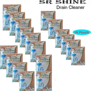 S R SHINE SR SHINE WASHING MACHINE TANK CLEANING POWDER PACK OF 18 ...