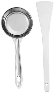 voolex STAINLESSSTEEL Silver Spatula for Cooking - Kitchen Utensils ...