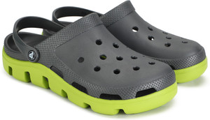 CROCS Men Grey Clogs - Buy CROCS Men Grey Clogs Online at Best Price ...