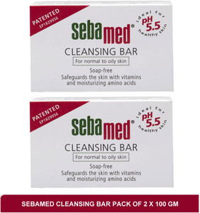 Sebamed cleansing bar For normal to oily skin(pack of 2) 100g - Price ...