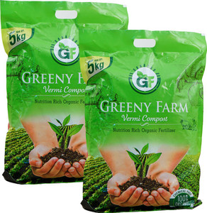 Greeny farm vermicompost GFVC0010 Fertilizer Price in India - Buy ...