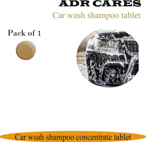 ADR Car Wash Shampoo tablet(10 GM) pack of 1 tablet Car Washing Liquid ...
