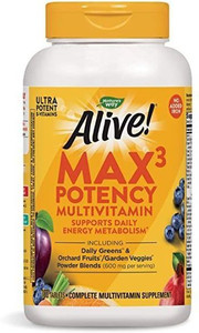 Nature's Way Alive! Max Potency Multi-Vitamin, 180 Tablets Price in ...