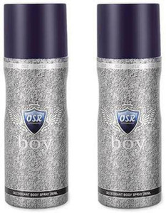 OSR BOYS DEO Deodorant Spray - For Men (200 ml) Pack of 2 Deodorant ...