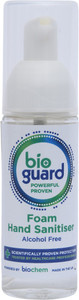 BioGuard Foam Sanitizer Alcohol Free Non Sticky Gentle on Skin and Safe ...