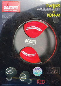 KDM A1 TOUCH SENSOR REDBLACK TWINS Bluetooth Gaming Price in India ...