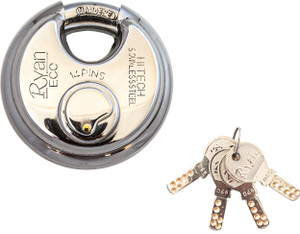 Ryan ECO HEAVY ROUND SHUTTER LOCK 90 MM WITH 4 KEY ADVANCE LOCKING ...