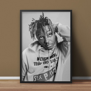 Juice WRLD Poster, American Rapper, Juice WRLD Print, Juice WRLD Canvas ...