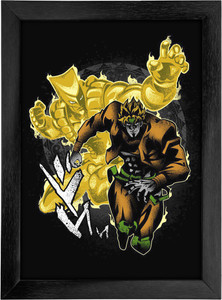 Dio Jojo Anime Framed Poster Paper Print - Animation & Cartoons posters ...