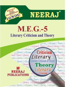 MEG-5 Literary Criticism And Theory -( Help Book For MEG-5 In English ...