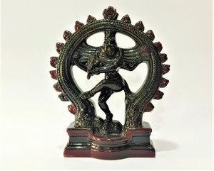 Harathi Nataraja Statue with Flaming Oval Arch By HARATHI Decorative ...