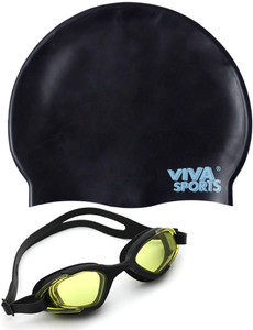 Viva Sports Viva 130 & silicone cap Swimming Kit - Buy Viva Sports Viva ...