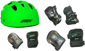 Jaspo jaspo safe-max multi purpose protective set green Skating Kit ...