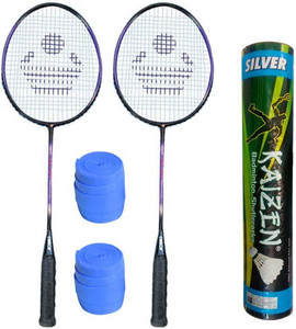 COSCO Cb 110 With Feather Shuttlecock And Grip Badminton Kit - Buy ...