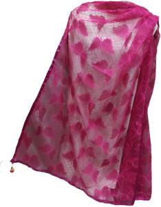 shakti Self Design Polyester Women Scarf - Buy shakti Self Design ...