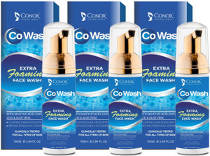 CONOR Truasiakart Co Wash Extra Foaming Facewash 100ML {PACK OF 3} Face ...