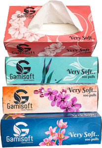 Gamisoft Facial Tissue_2Ply_4pc - Price in India, Buy Gamisoft Facial ...