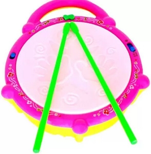 YONO Flash Drum Set With Music and 3d Lights Dynamic Music Toy For Kids ...