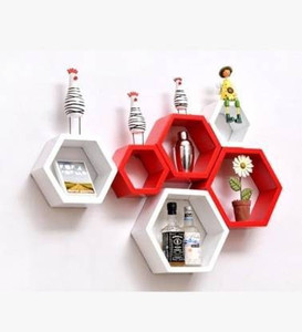 art export Wooden Wall Decorative Rack / Shelves MDF (Medium Density ...