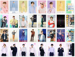 AB Posters BTS Dynamite Photo Postcard Lomo Cards (Set of 32) with 5 ...