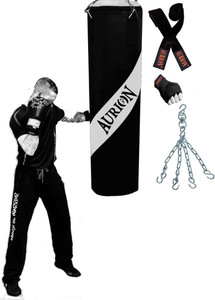 Aurion by 10Club 5 Feet Filled Heavy Punch Bag Boxing MMA Sparring ...
