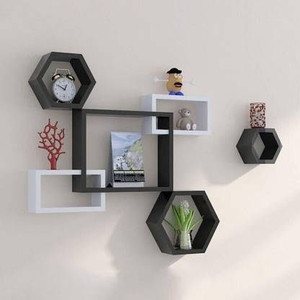 art export Wooden Wall Decorative Rack / Shelves MDF (Medium Density ...