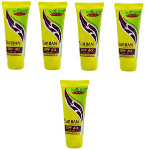 Nature's Sunscreen - SPF 50 PA++ Sun Ban Sunscreen Lotion SPF-40, 60 ml ...