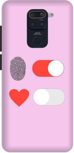 SAVETREE Back Cover for Mi Redmi Note 9 Fingerprint,Lock,On Off Back ...