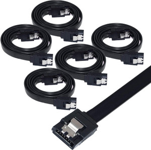 ATEKT Power Sharing Cable 50 m SATA 3 6.0 Gbps Data Cable with Locking ...