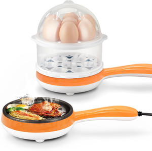 kroywen Double Layer Handle Egg Boiler 14 Egg Poacher for Steaming ...