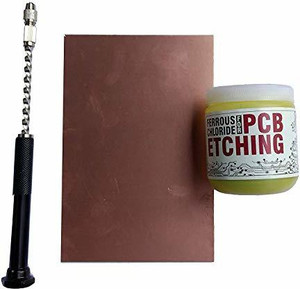 Ihc PCB Design Kit (PCB, Etching Powder, HandDrill, Drill Bitx2) by ...