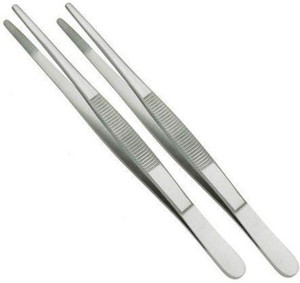 FusionKraft Surgical Dressing / Plain Serrated Thumb Forceps, 6" (Pack ...